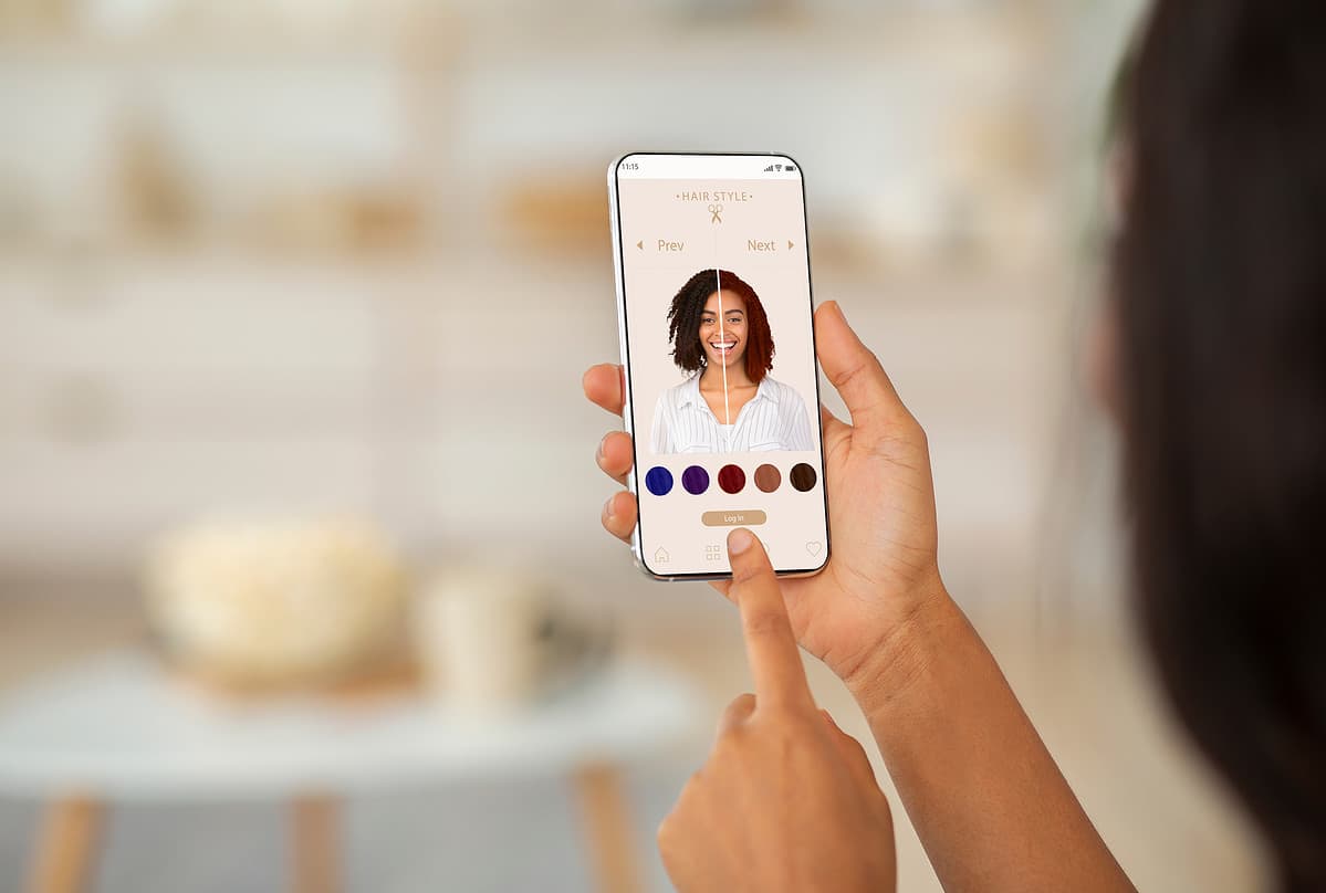 Augmented Reality Filter in sozialen Medien